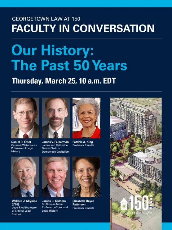150th Anniversary | Georgetown Law