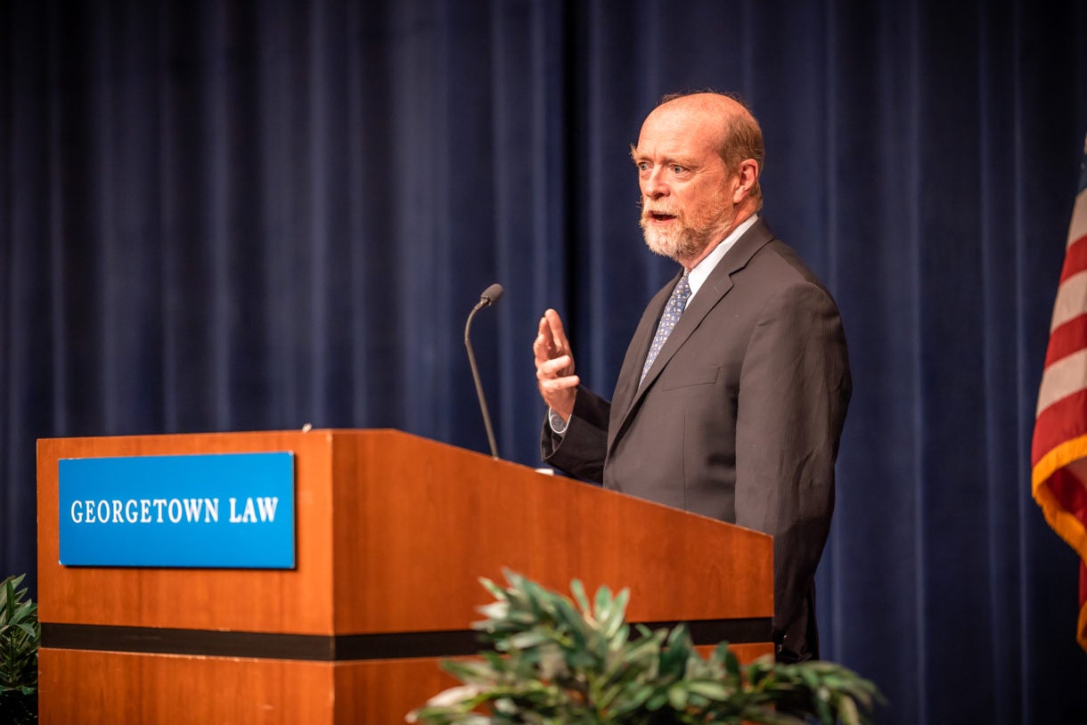 Cooley Judicial Lecture 2019 -107 | Georgetown Center for the ...