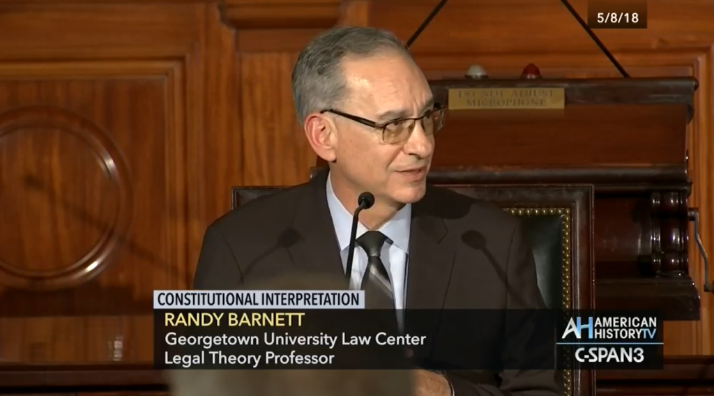 CSPAN Talks with Professor Barnett | Georgetown Center for the ...