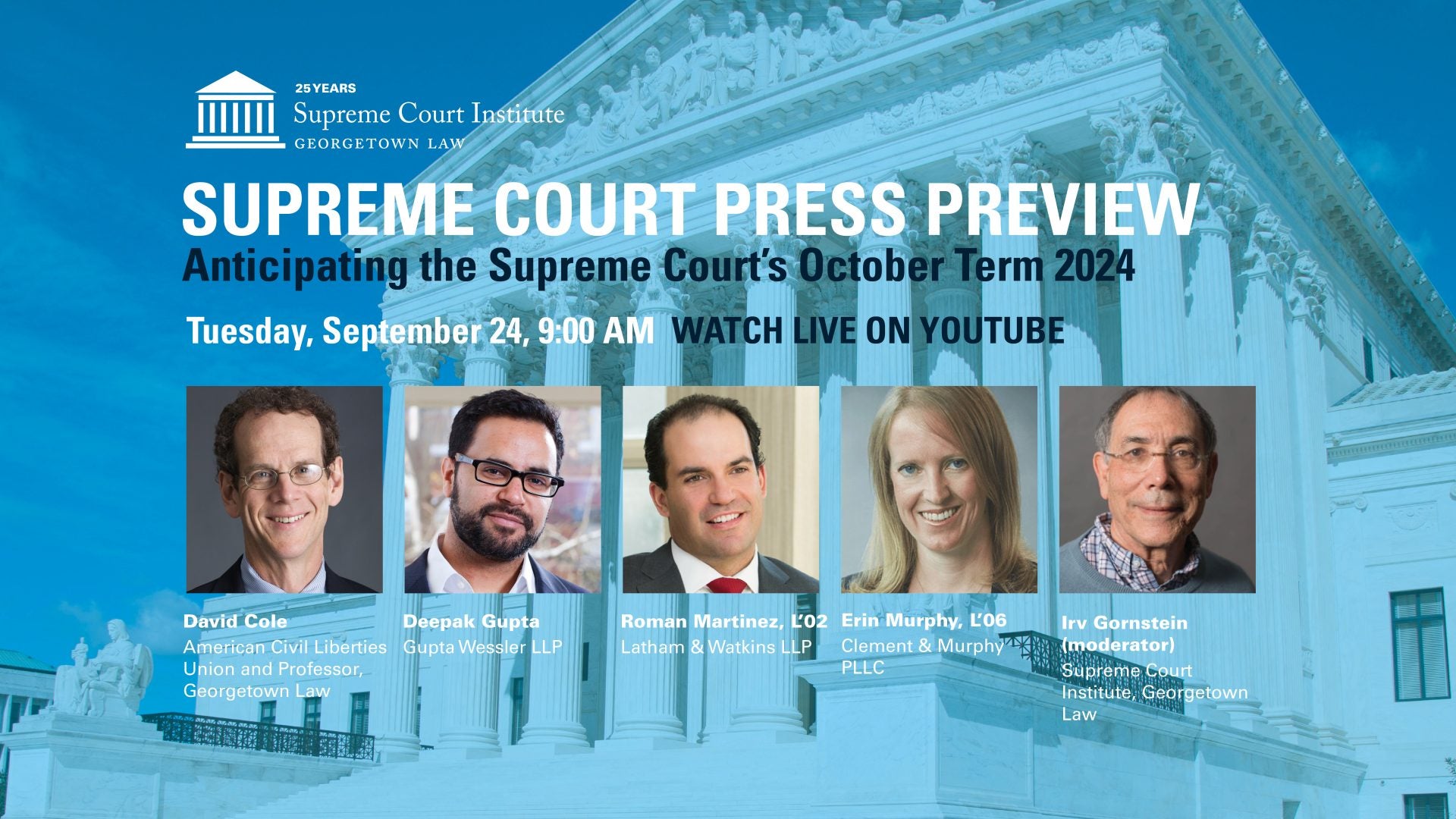 Events | Supreme Court Institute | Georgetown Law