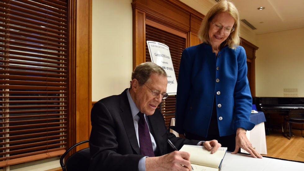 Georgetown Law Professor Peter Edelman Publishes New Book “Not a Crime ...