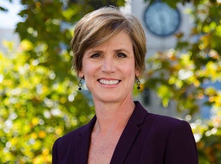 Sally Yates Joins Georgetown Law for the Fall Semester | Georgetown Law