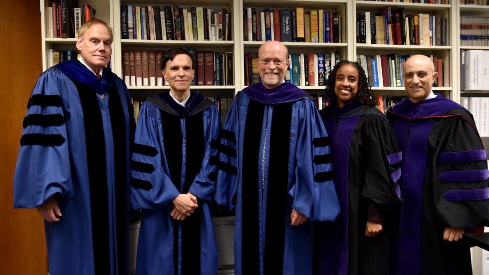 Georgetown Law Dean William M. Treanor Is Honored With the Paul Regis ...