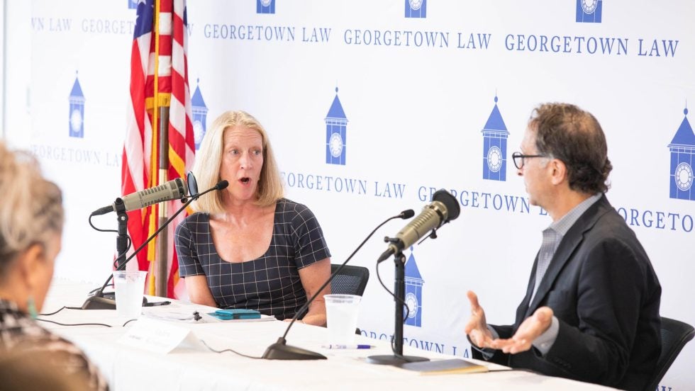 Georgetown Law’s Podcasting Professors Hit Record | Georgetown Law