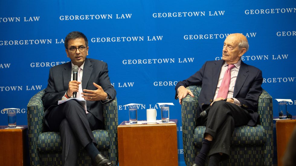 Two Supreme Court Justices Compare Constitutions | Georgetown Law